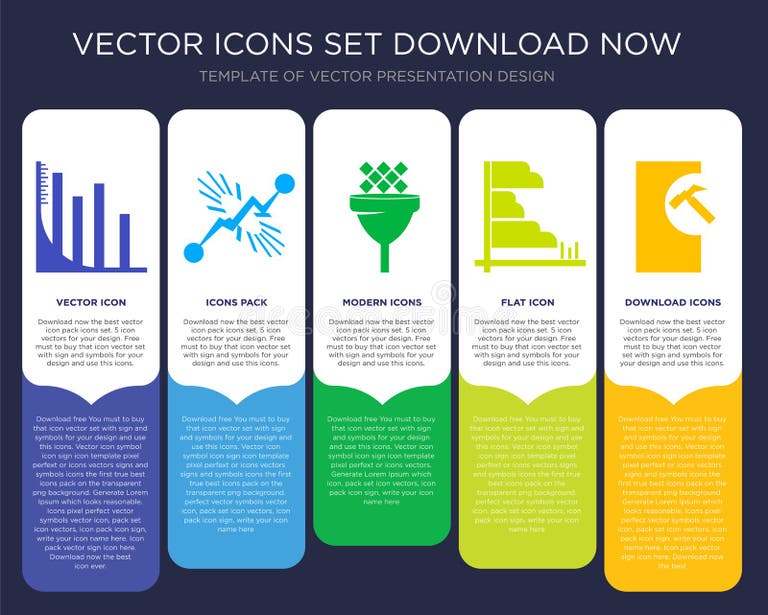 Multiple Variable Bars Data Graphic Infographics Design Icon Vector Stock Vector - Illustration ...
