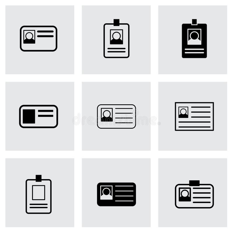 Id Card Icon Stock Illustrations – 22,948 Id Card Icon Stock ...