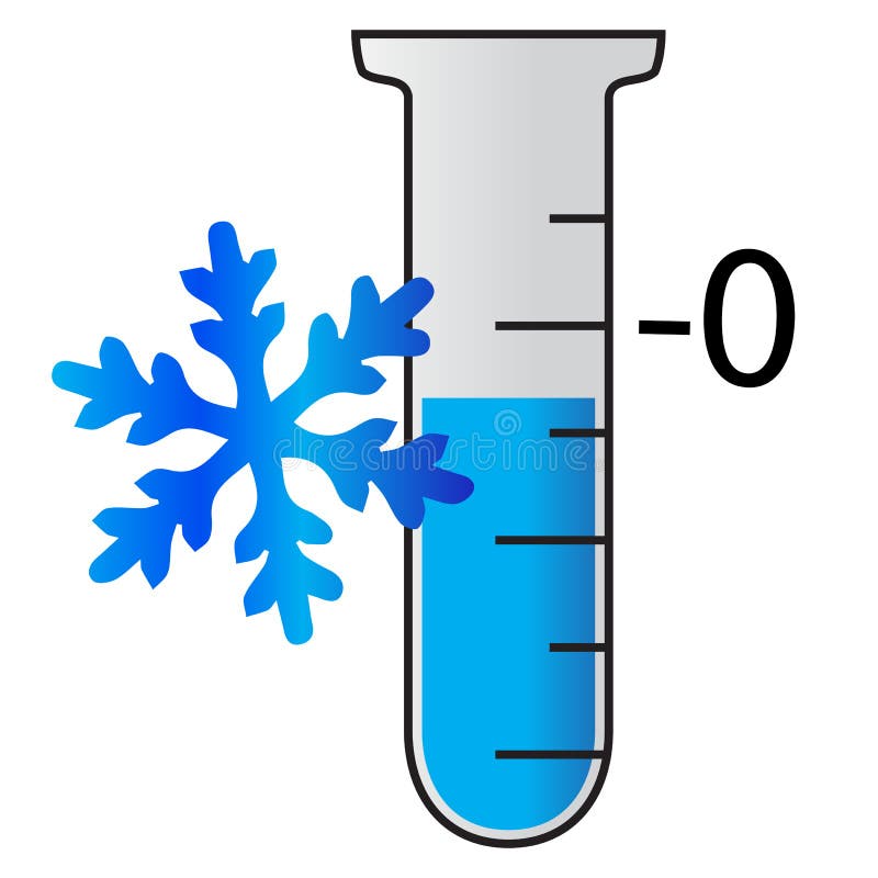 Koud Symbool, Het Pictogram Van De Sneeuwvloklijn, Teken, Lineair ...