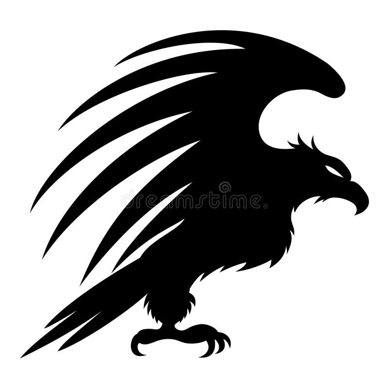 Vector il segno aquila illustrazione vettoriale. Illustrazione di ...