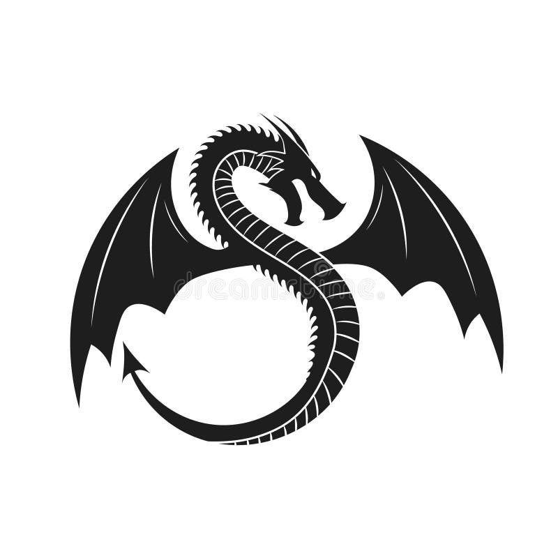 Dragon With Wings Logo