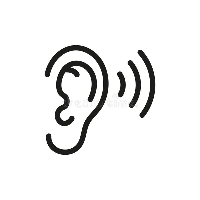 Vector Hearing Stock Illustrations – 17,320 Vector Hearing Stock ...