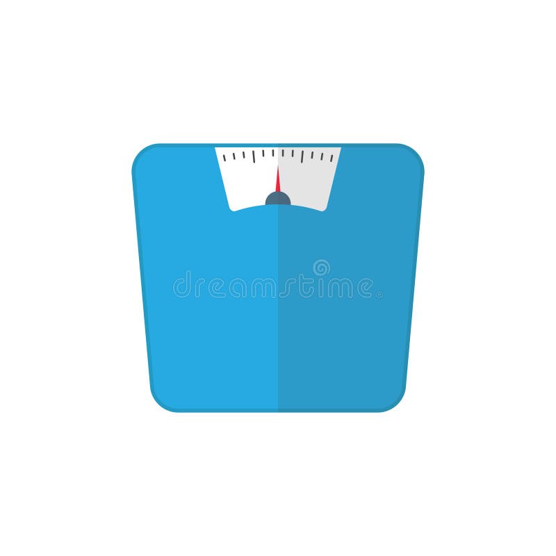 Vector Illstration of Scale Icon. Flat Design. Isolated. Stock Vector ...