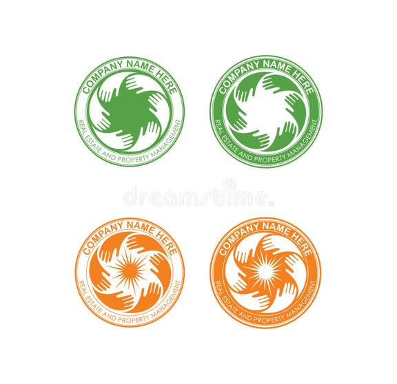 Hand Circle Design Ideas stock vector. Illustration of hold - 214699884