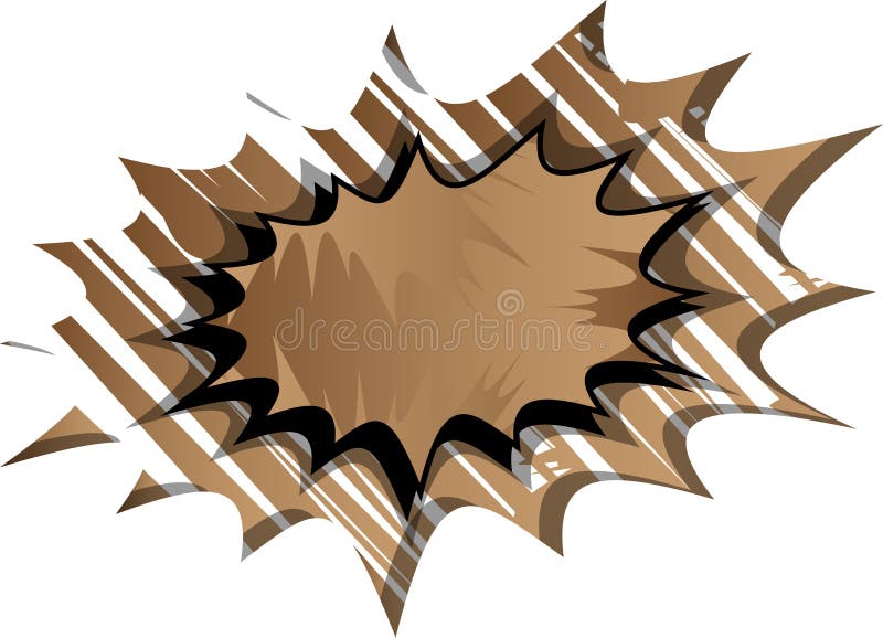 Brown Explosion of Squares Background Stock Illustration - Illustration ...