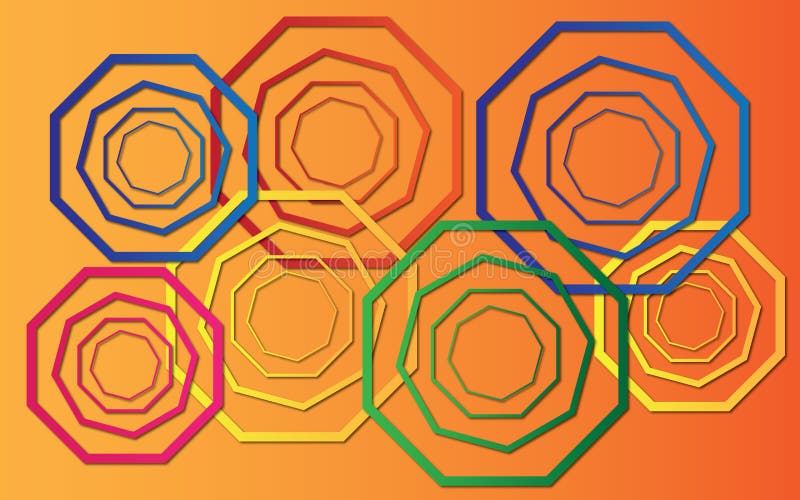 Vector Illustration of an Abstract Background. Background of Different ...