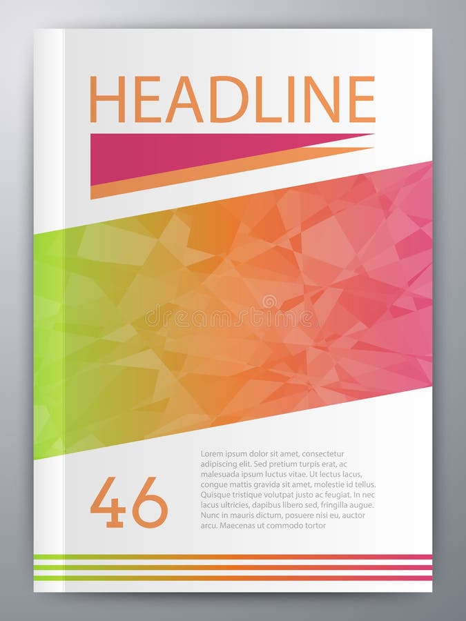 Vector Illustration Abstract Background Stock Vector - Illustration of ...