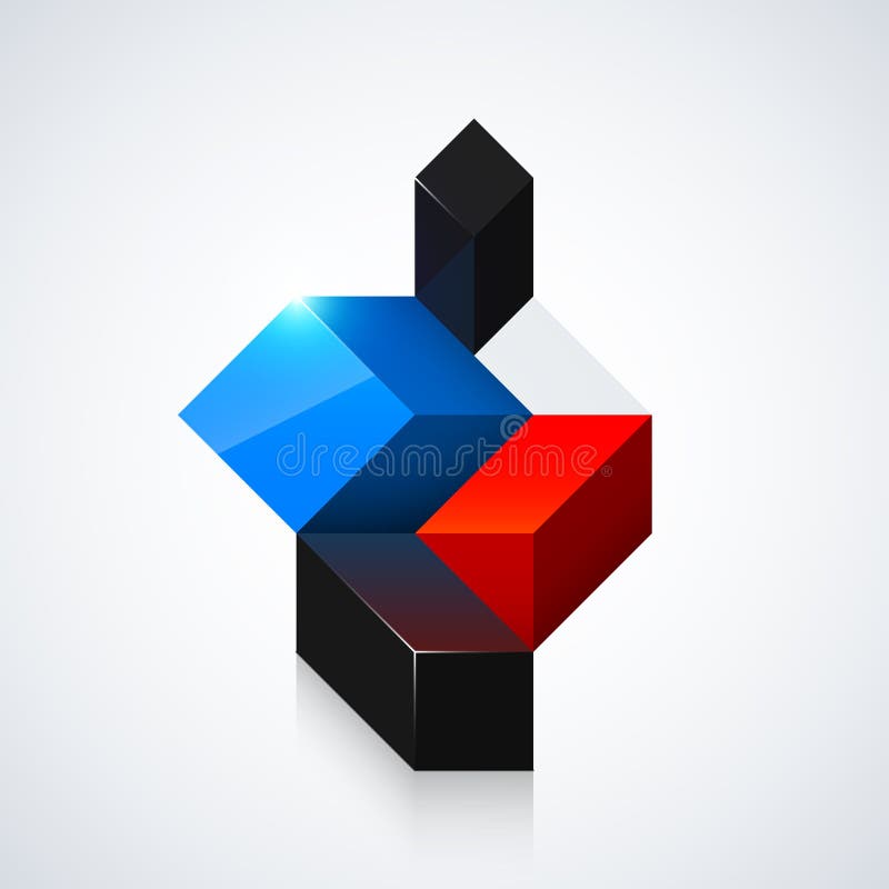 Triangle Building Block Logo Stock Illustrations – 65 Triangle Building ...