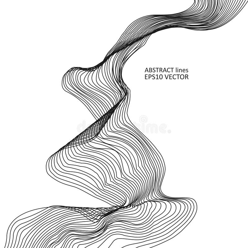 Wavy Noise Lines Abstract Stock Illustrations – 1,482 Wavy Noise Lines ...