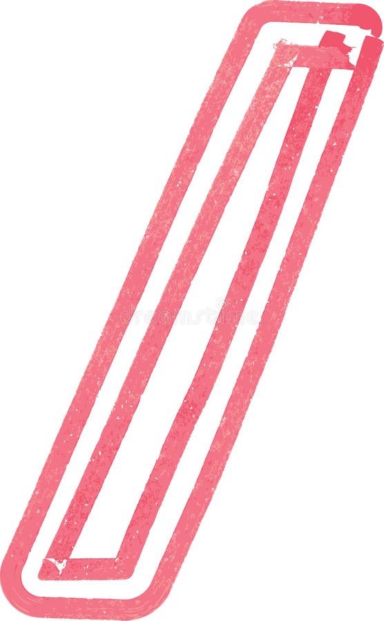 Abstract Division Symbol Made with Red Marker Stock Vector ...