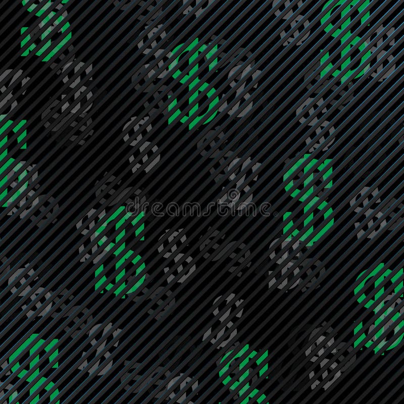 Vector Illustration Abstract Money Background Stock Vector ...