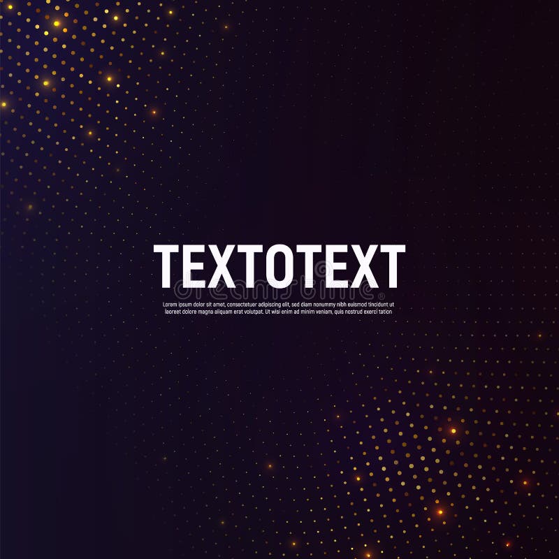 Golden Spotted Shining Background Stock Vector - Illustration of decor ...