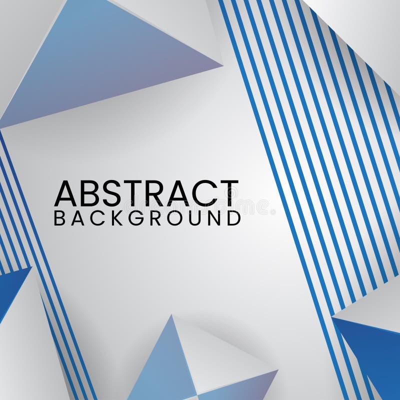 Vector Illustration of Abstract Polygons and Lines on Vector Background ...