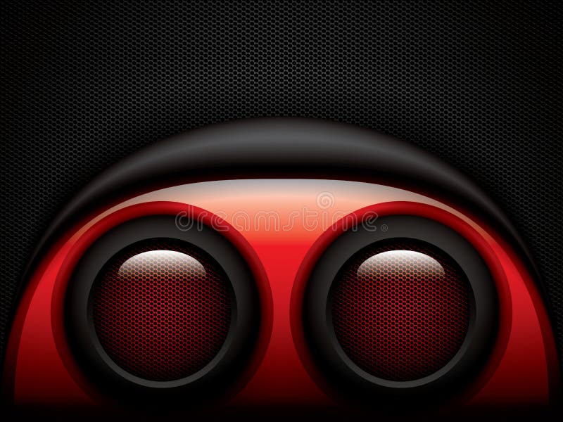 Vector Illustration of Abstract Robot Face Stock Vector - Illustration ...