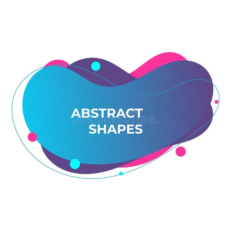 Vector Illustration Abstract Shape. Colorful Creative Frames for ...