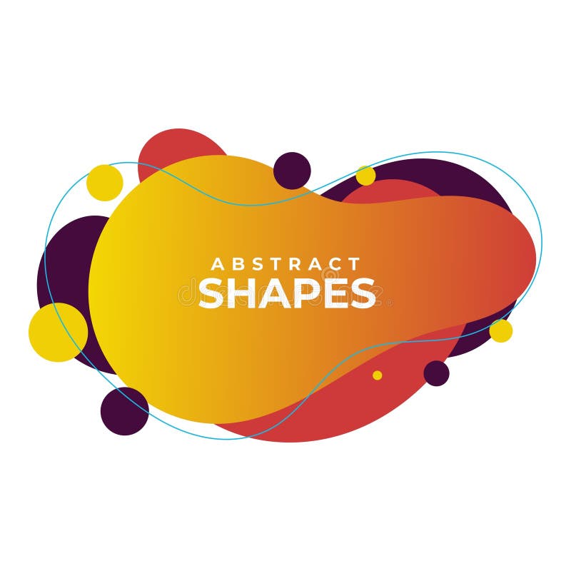 Vector Illustration Abstract Shape. Colorful Creative Frames for ...