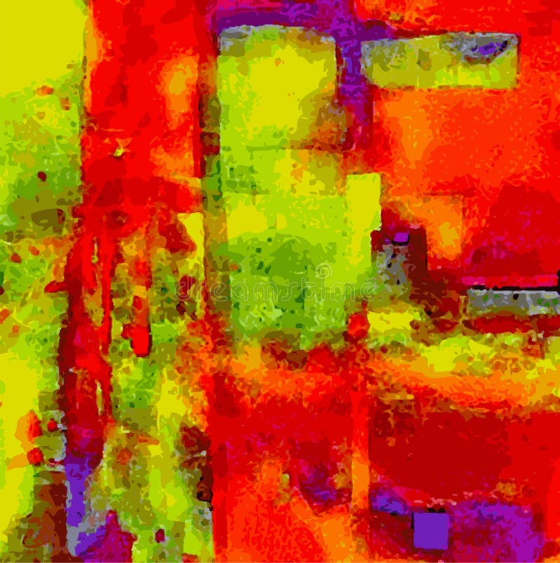 Vector Illustration Abstract Shapes Movement Geometric Fluid Design ...