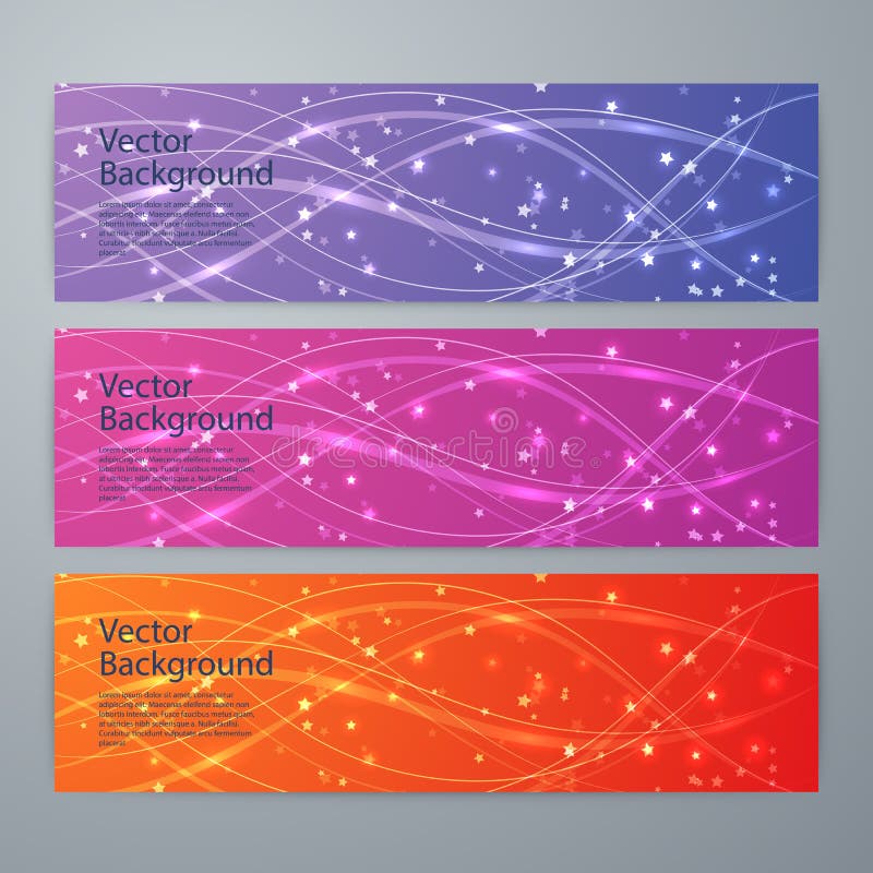 Colorful Promotional Banner Design,vector Illustration Stock Vector ...