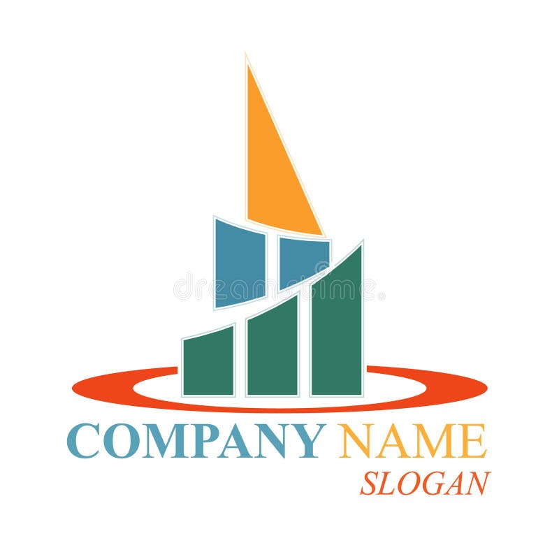 Abstract skyscraper scene stock vector. Illustration of landscape ...