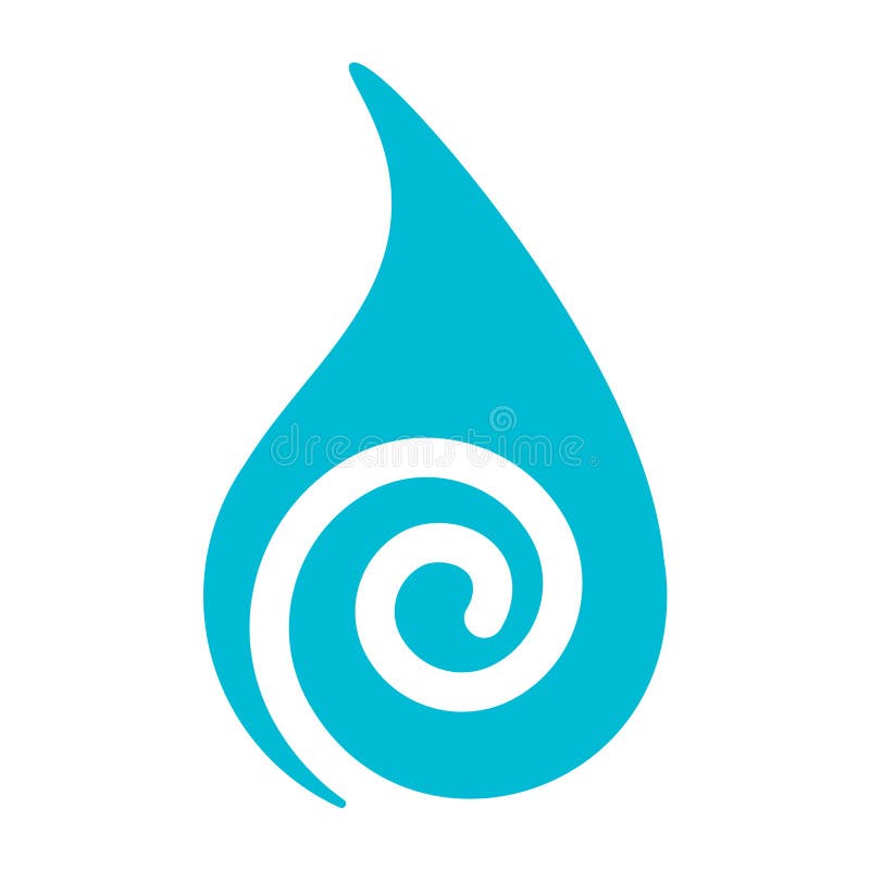 Abstract Water Symbol stock vector. Illustration of vector - 102235910