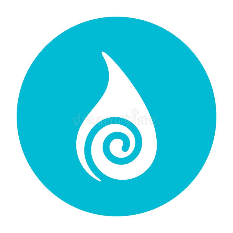 Abstract Water Symbol stock vector. Illustration of vector - 102235910