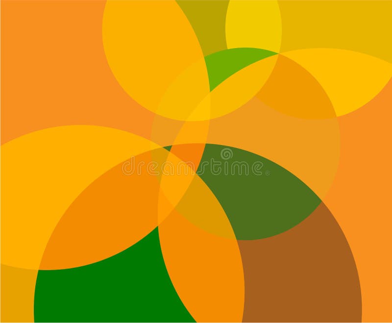 Vector Illustration Abstracts Of An Orange Background Stock Vector