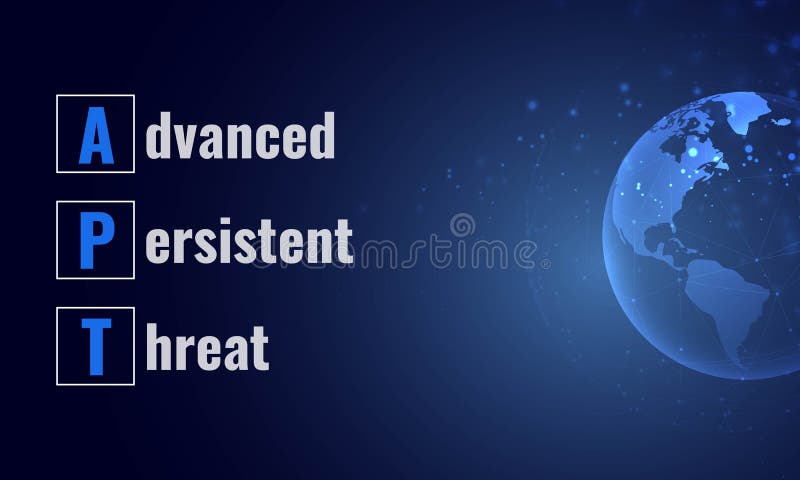 Vector Illustration of Acronym APT As Advanced Persistent Threat ...