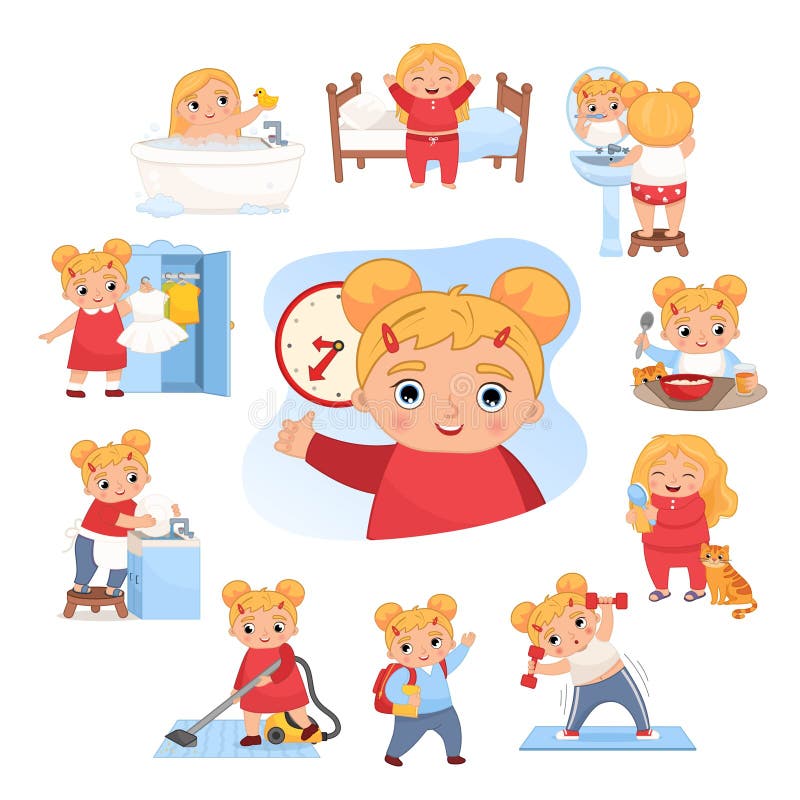 Preschool Day Activities Stock Illustrations – 727 Preschool Day ...