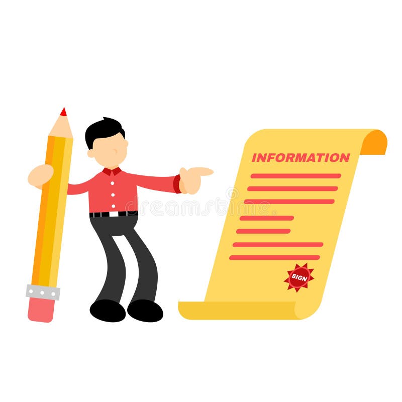 Write Paper Cartoon Stock Illustrations – 12,094 Write Paper Cartoon ...