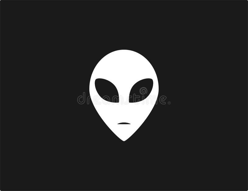 Alien Head, Character Icon. Vector Illustration. Stock Vector ...