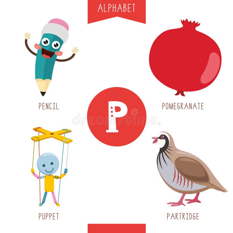 Alphabet Letter P Pictures Stock Illustrations – 24,621 Alphabet Letter ...