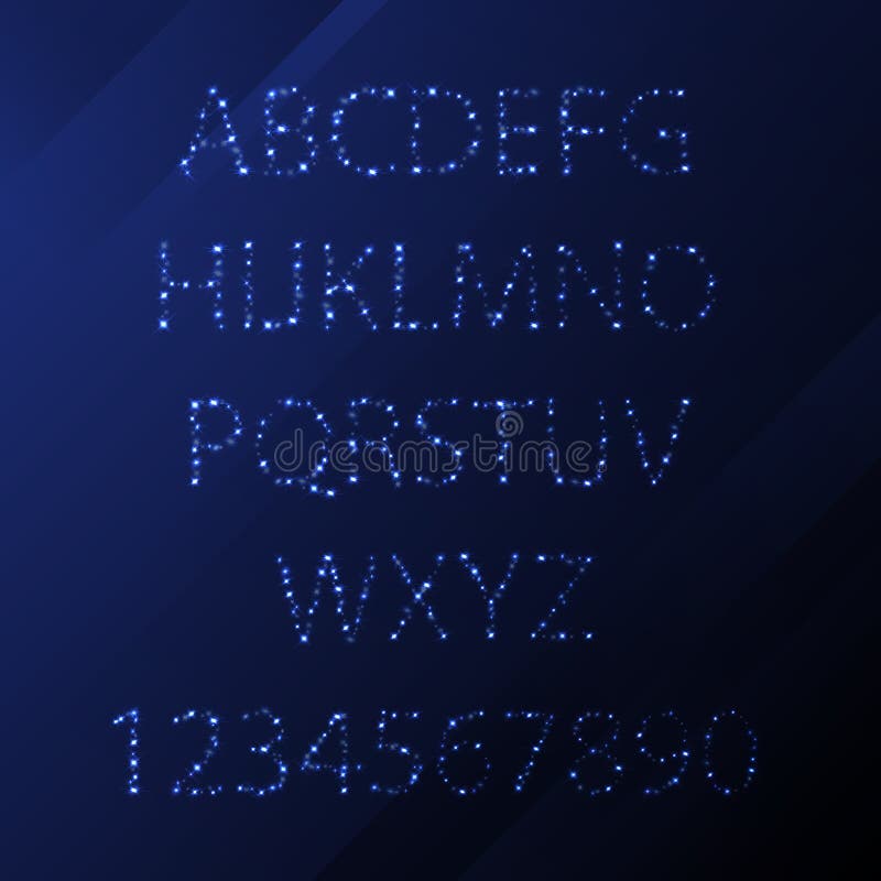 Vector Illustration of the Alphabet . Set of Letters Stock Vector ...