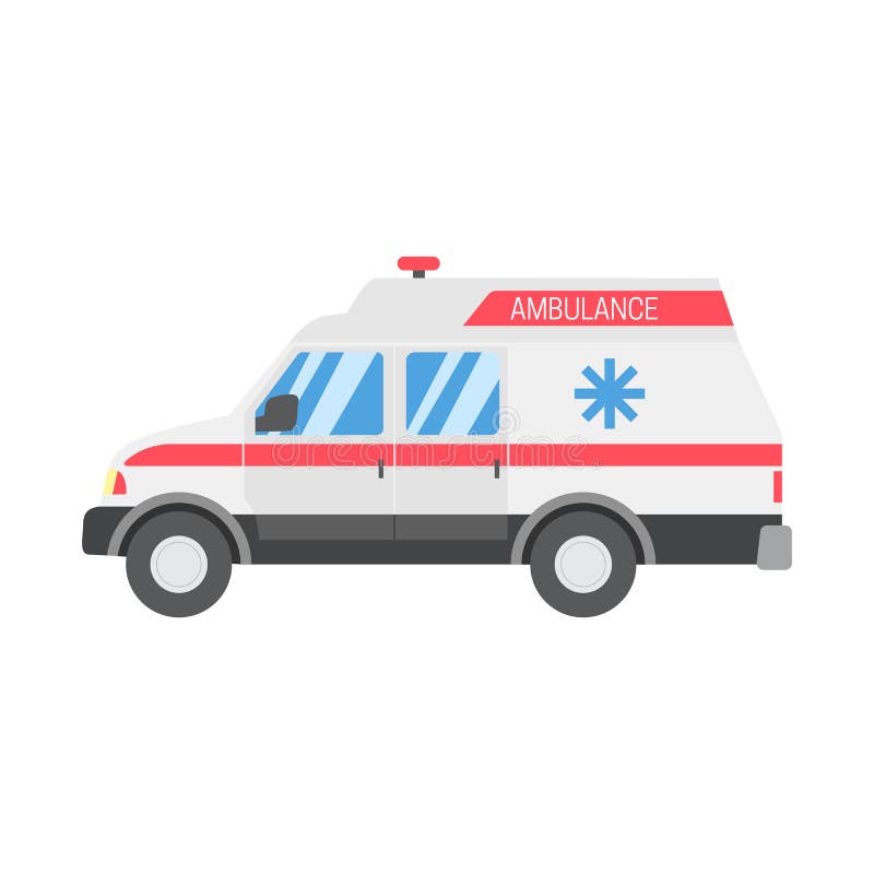 Illustration of the Ambulance Stock Vector - Illustration of emergency ...