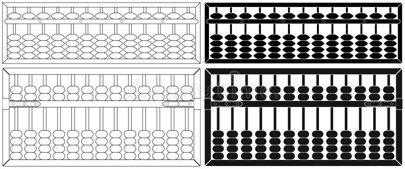 Vector Illustration of Ancient Chinese Traditional Mathematical ...