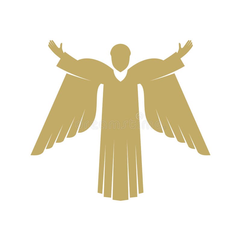 Vector Illustration. the Angel is God S Herald. Stock Vector ...