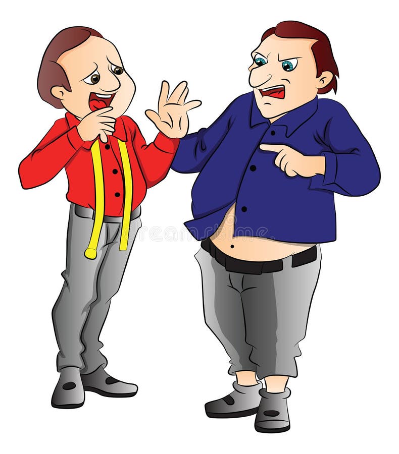 Angry Customer Yelling At Cashier Stock Vector - Illustration of ...