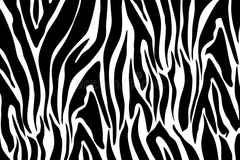 Zebra Pattern Illustration stock vector. Illustration of texture ...