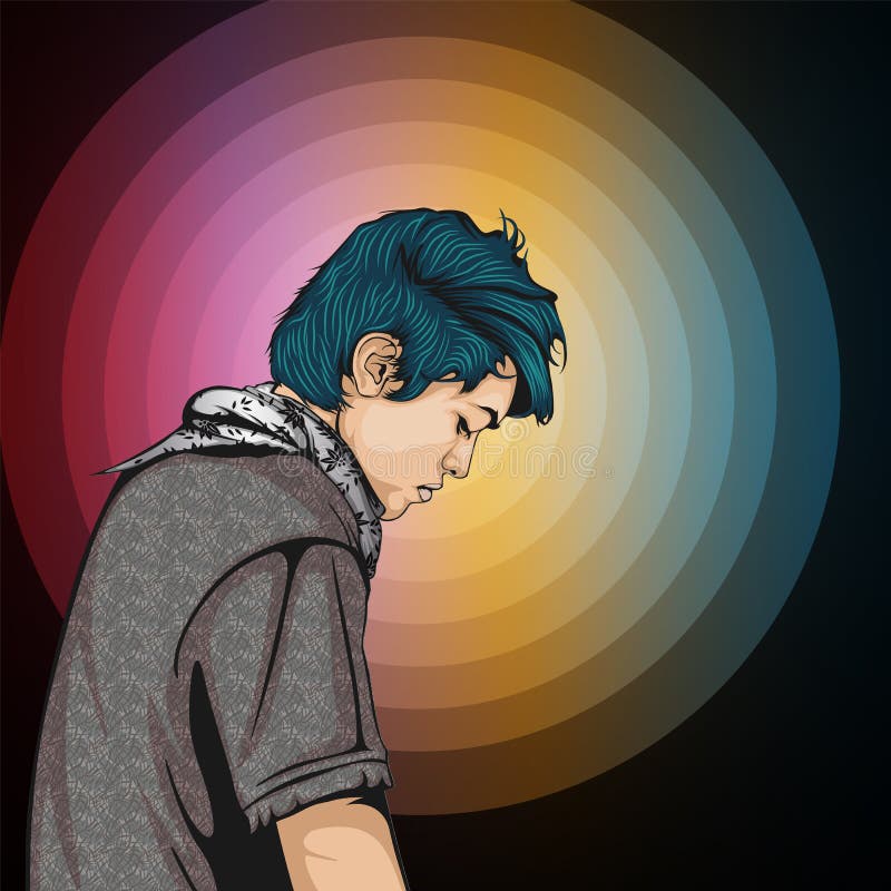 Creative Simple Character Design Idea. Stock Vector - Illustration of ...