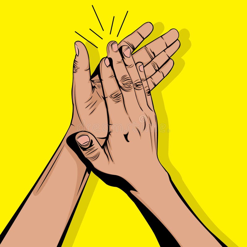 Vector Illustration of Applause Symbol Stock Vector - Illustration of ...