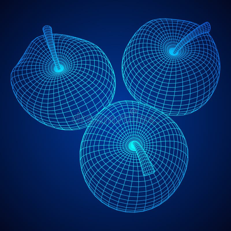 Vector Illustration of Apple Stock Vector - Illustration of apple ...