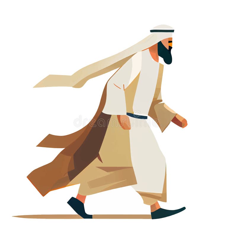 Dubai Traditional Clothes Stock Illustrations – 651 Dubai Traditional ...