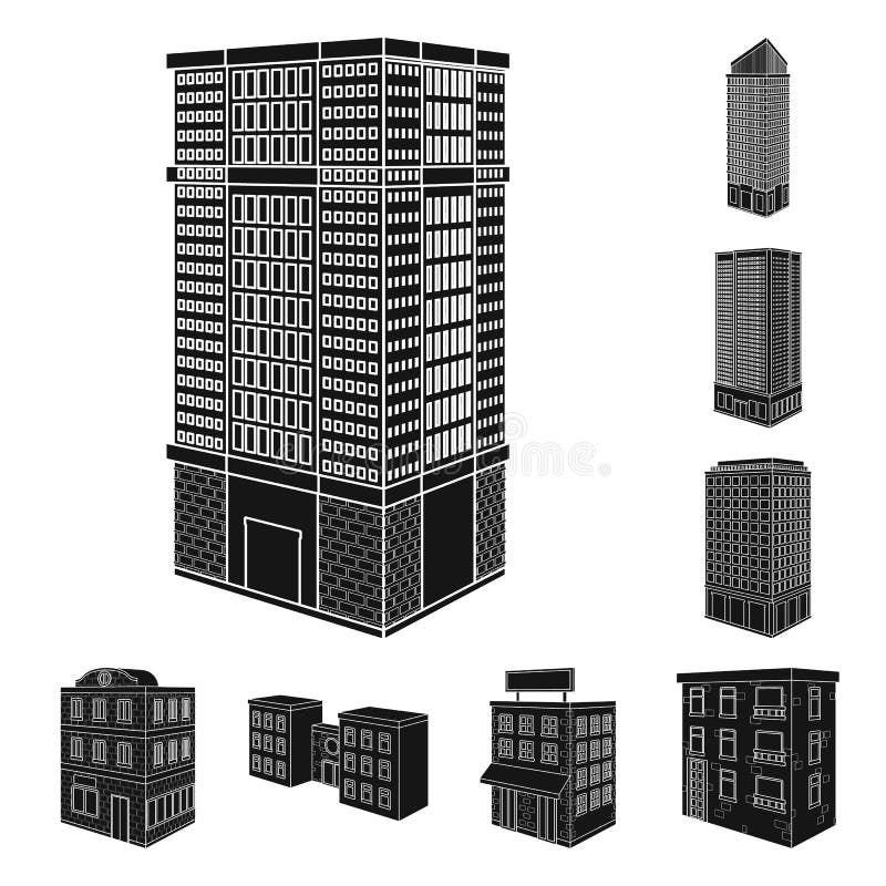 Vector Design of Architecture and Estate Icon. Set of Architecture and ...