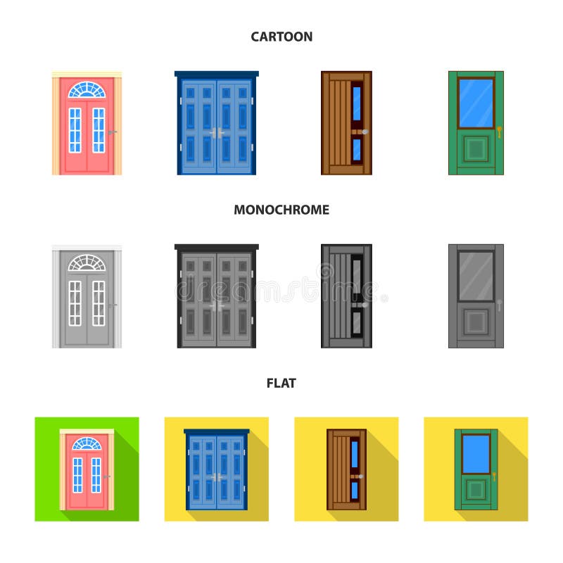 Vector Design of Architecture and Modern Symbol. Set of Architecture ...
