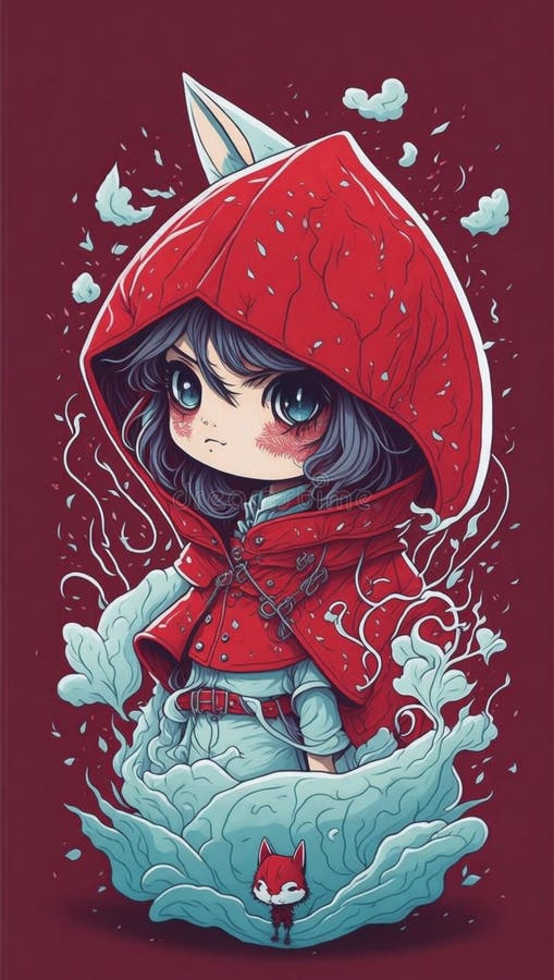 Vector Illustration Art of Quirky Rainbow Ruby Character Stock ...