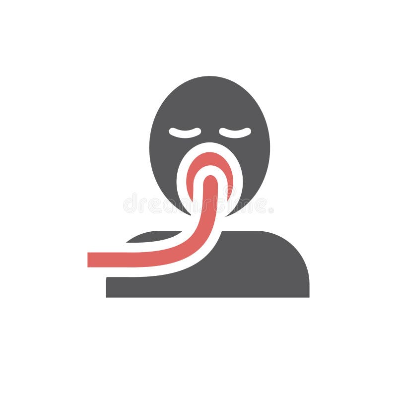 Vector Illustration of Artificial Ventilation by Airway Medical. Flat ...