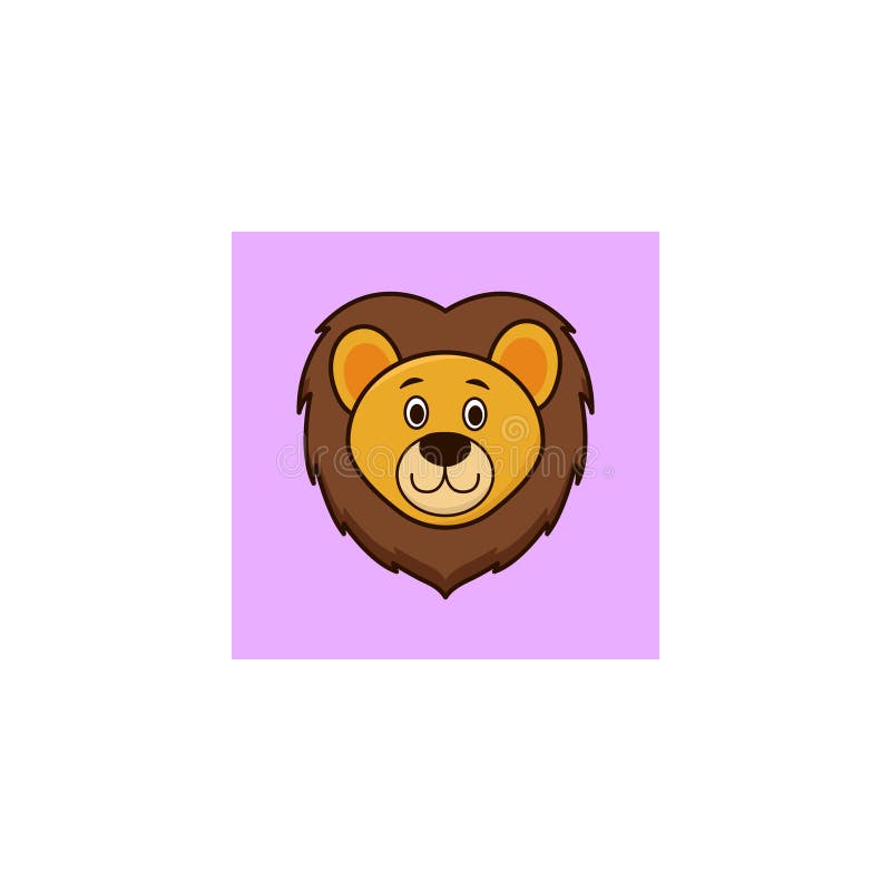 Small Lion Head Stock Illustrations – 644 Small Lion Head Stock ...