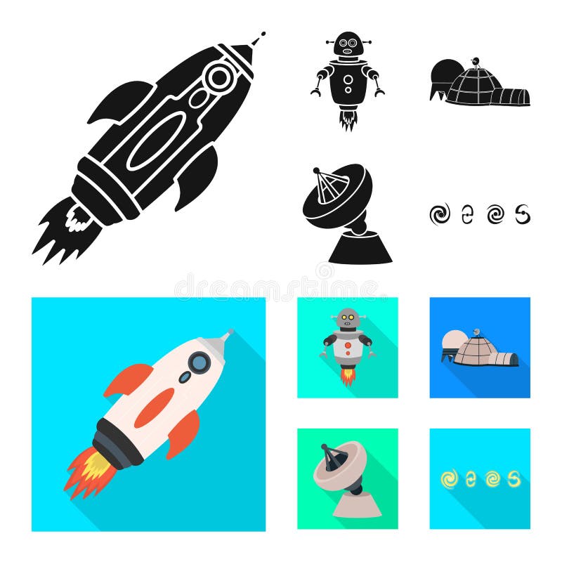 Vector Design of Astronomy and Technology Logo. Collection of Astronomy ...