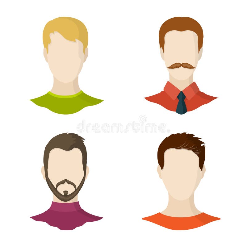 Vector Design of Avatar and Dummy Icon. Set of Avatar and Figure Stock ...