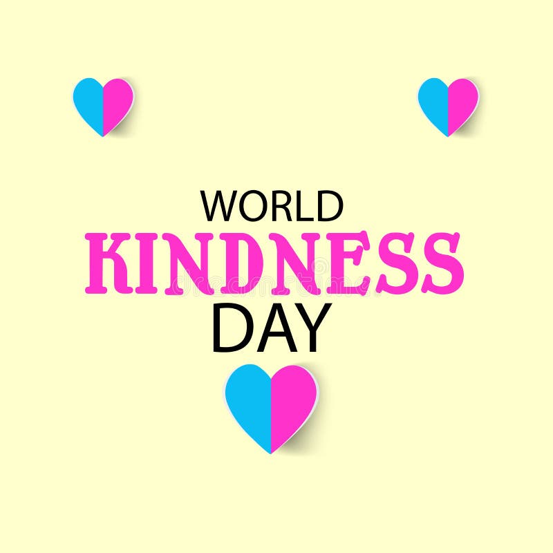 World Kindness Day stock illustration. Illustration of happy - 159160516