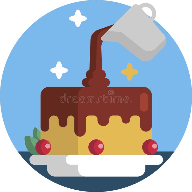 Baking Vector Illustration Icons Stock Vector - Illustration of baking ...